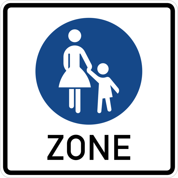 Was gilt in der Fußgängerzone?