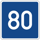 Wo gilt Richtgeschwindigkeit?